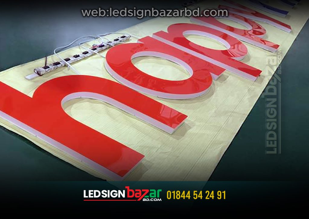 Acrylic LED Signage