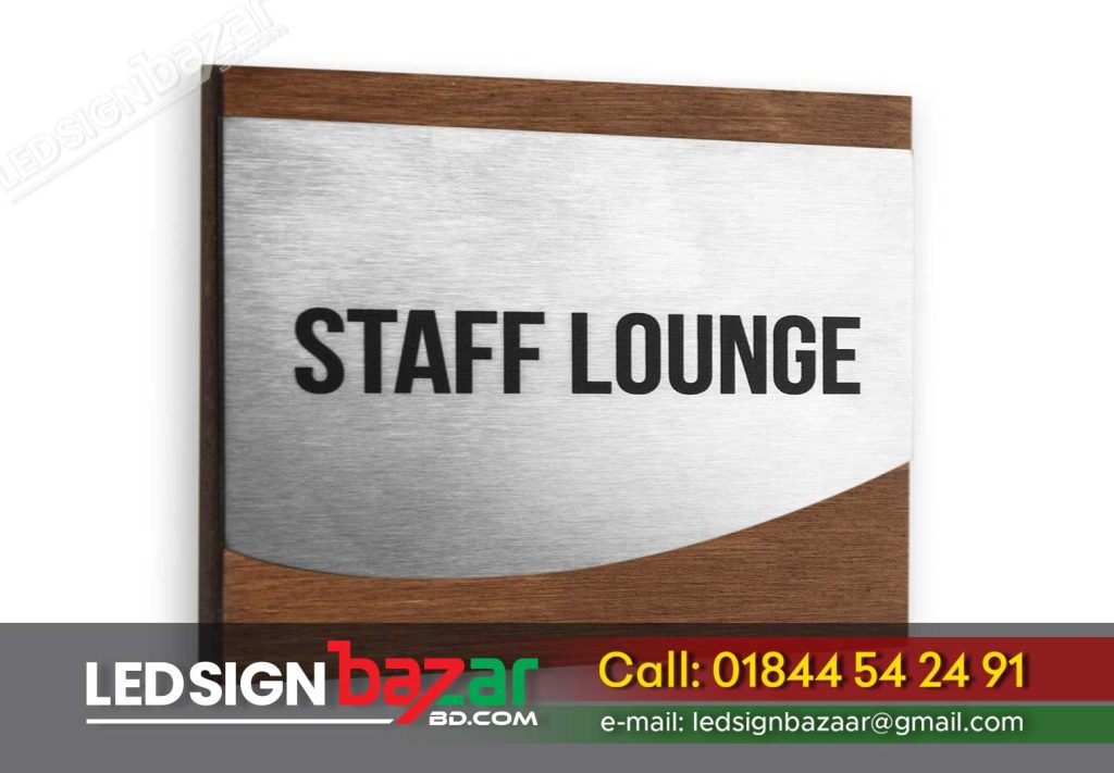 House name plate design