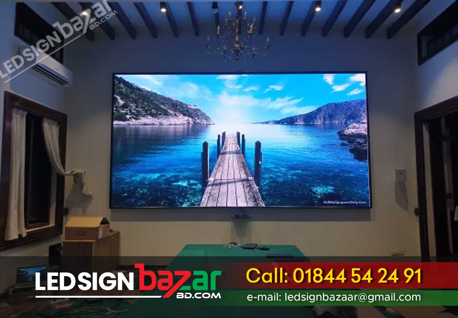 Lighting Led Billboard Signboard Nameplate Company Bangladesh
