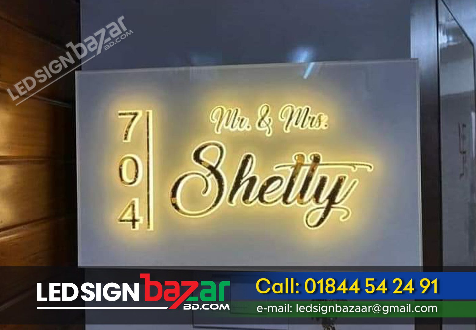 Neon Signage Shop in Bangladesh